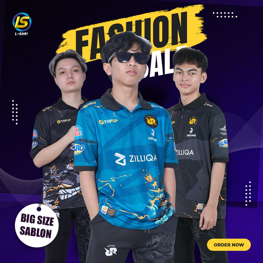 Jual JERSEY RRQ TERBARU 2024 VICTOIRE MPL ID S14 FREEFIRE AOV BIG SIZE ...