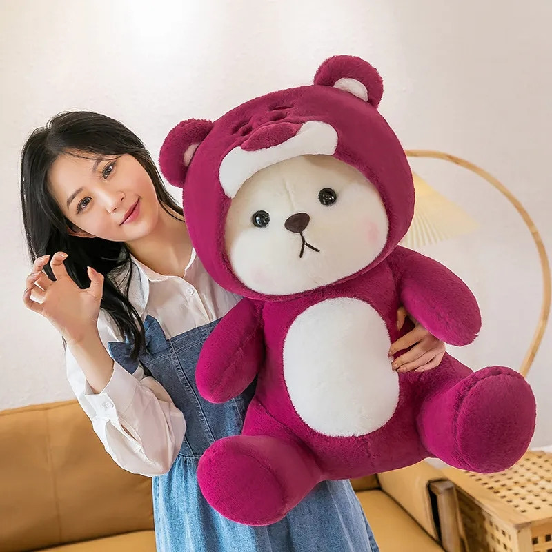 Jual Boneka Lotso Hodiee Kupluk Jumbo Mainan Boneka Viral Tedy bear ...