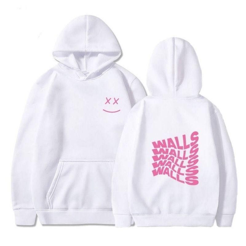 Jual Hoodie WALLS Smiley Face Jacket LOUIS TOMLINSON merch ID fans ONE ...