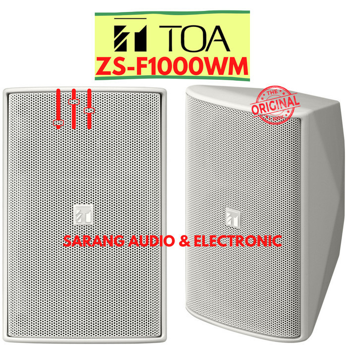 Jual SPEAKER TOA ZS F 1000 WM TOA ZSF1000WM ORIGINAL GARANSI ZS-F1000WM | Shopee Indonesia