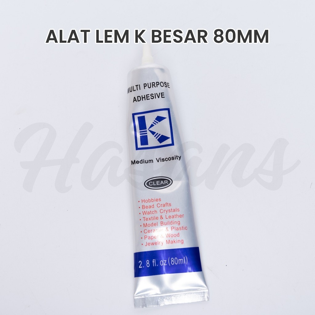Jual (HASANS PARTY)Lem K / Lem Nail Art / Lem Diy Craft / Lem Perekat ...
