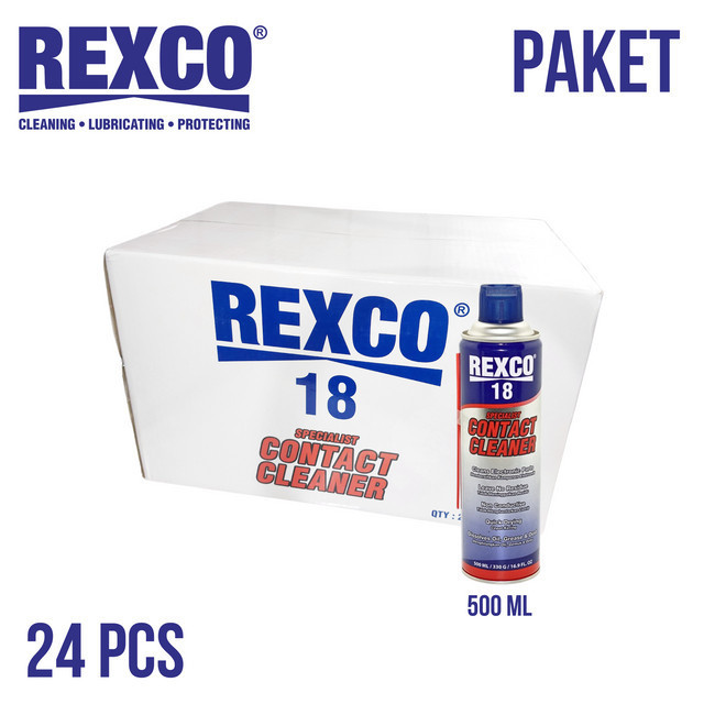 Jual Rexco 18 SET 24 Pembersih Elektrik & Elektronik (Contact Cleaner) 500 Ml DUS | Shopee Indonesia