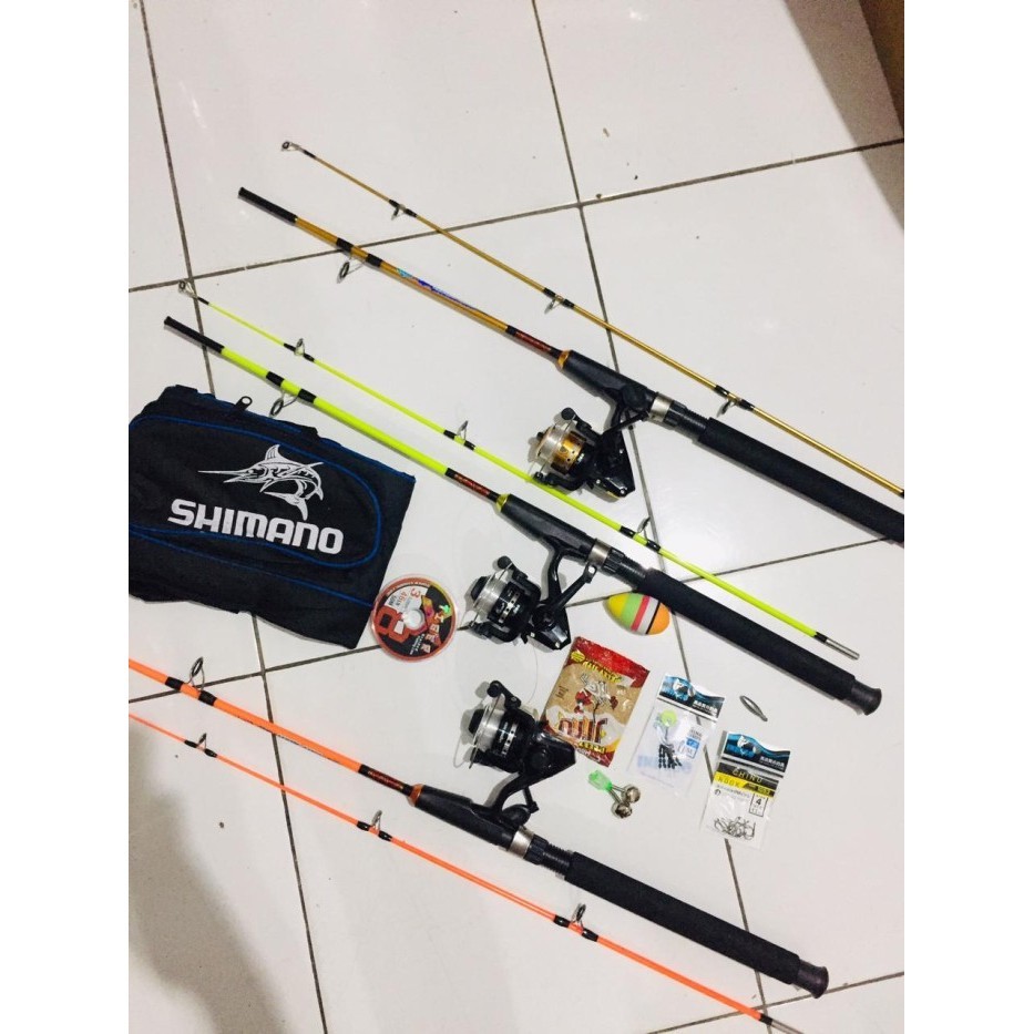 Jual Paket Pancing Laut Mentaiko 150-210 M ( Fiber Solid ) - 150 ...