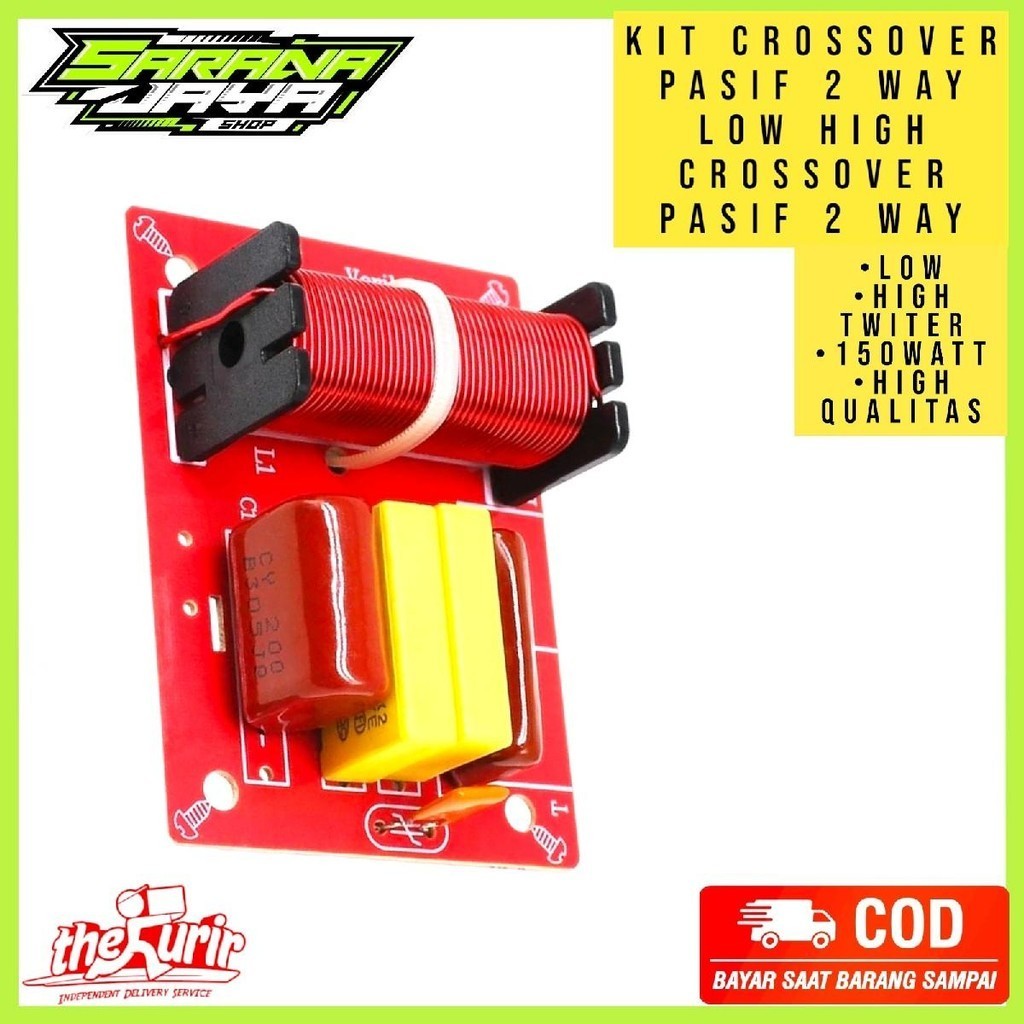 Jual Kit Crossover Pasif 2 Way LOW HIGH Berkwalitas Accessories ...