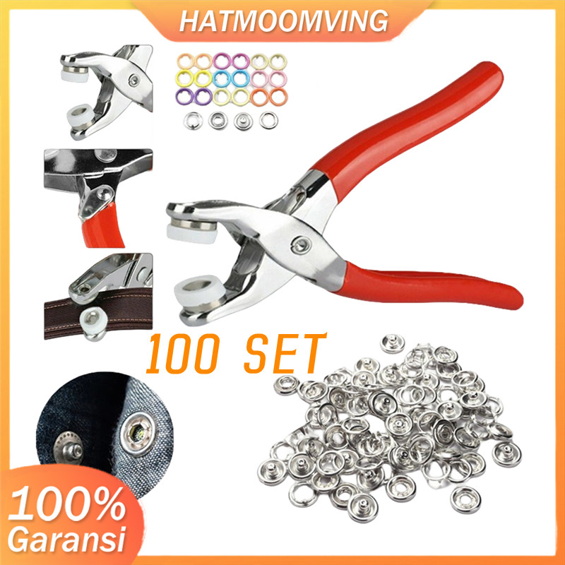 Jual Tang Alat Pasang Kancing Tang Alat Pasang Press Kancing Jepret ...