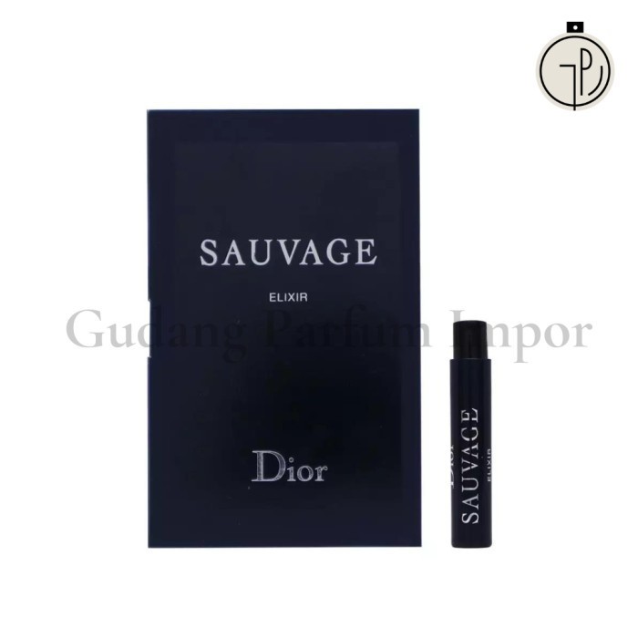 Jual CD Sauvage Elixir for Men Parfum 1 ml Vial | Shopee Indonesia