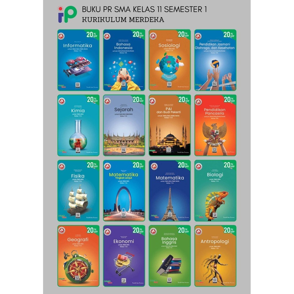 Jual Buku Pr/LKS SMA Kurmer Kelas 11/XI Semester 1&2 Kurikulum Merdeka Intan pariwara Tahun 2024 ...