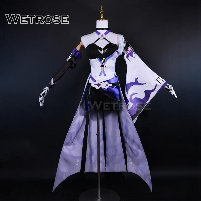 Jual [Wetrose] Acheron Cosplay Costume Honkai Star Rail Ultimate Red ...