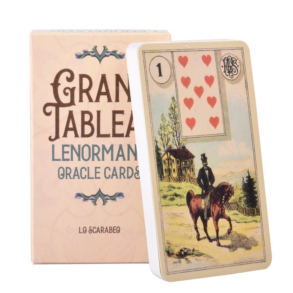 Jual 36 Full-Color ArtGame Card Divination Tarot Tableau Grand Tableau ...