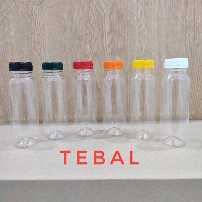 Jual Botol Kale 250 ml Tebal / Botol Plastik / Botol Jus / Botol Susu ...
