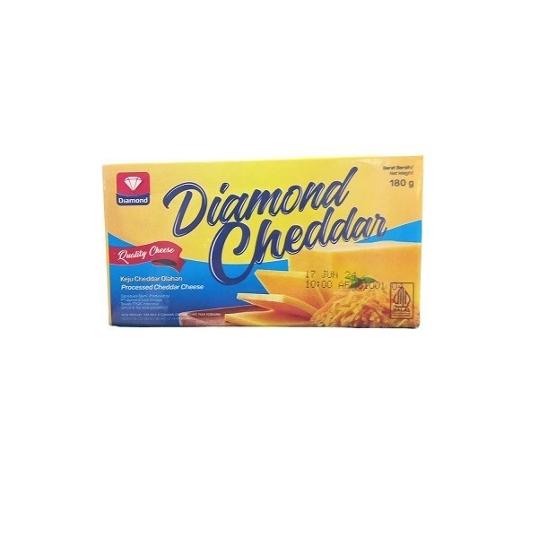 Jual DIAMOND PROCESSED CHEESE 180 GR | Shopee Indonesia