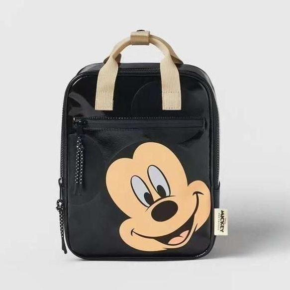Jual Z DISNEY MICKEY FULL BLACK RANSEL CARTOON TAS RANSEL MINI SERUT ...