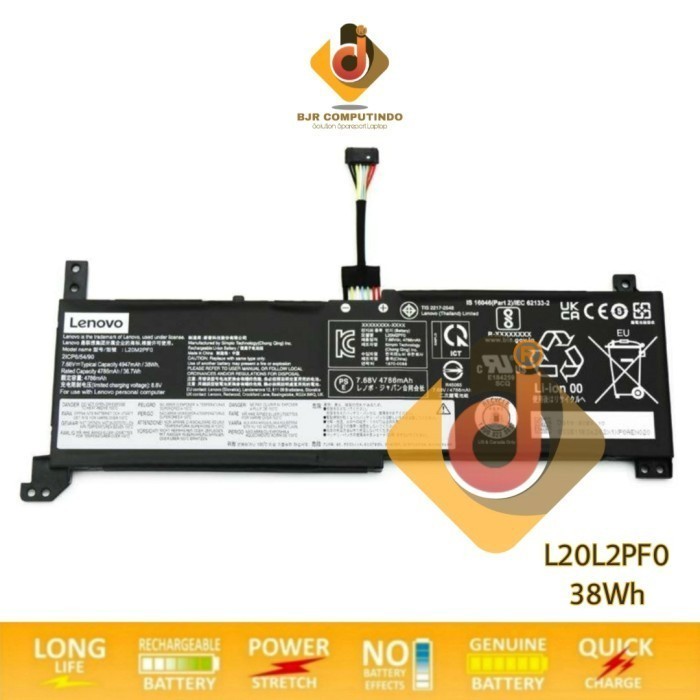 Jual Baterai Lenovo IDEAPAD 3 GEN 6 V14 - V15 - V17 G2 ITL L20L2PF0 ...