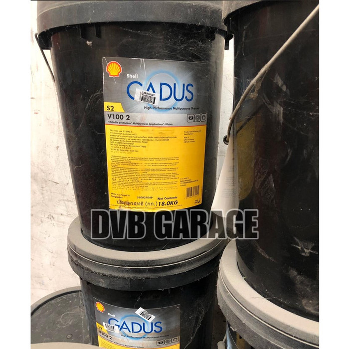 Jual Shell Gadus S2 V100 2 Grease - Kemasan Pail 18kg Gemuk | Shopee ...