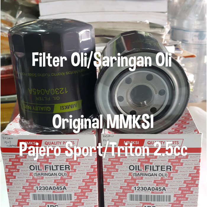 Jual PART Filter Oli/Saringan Oli Mitsubishi Pajero Sport/Triton 2.5cc ...
