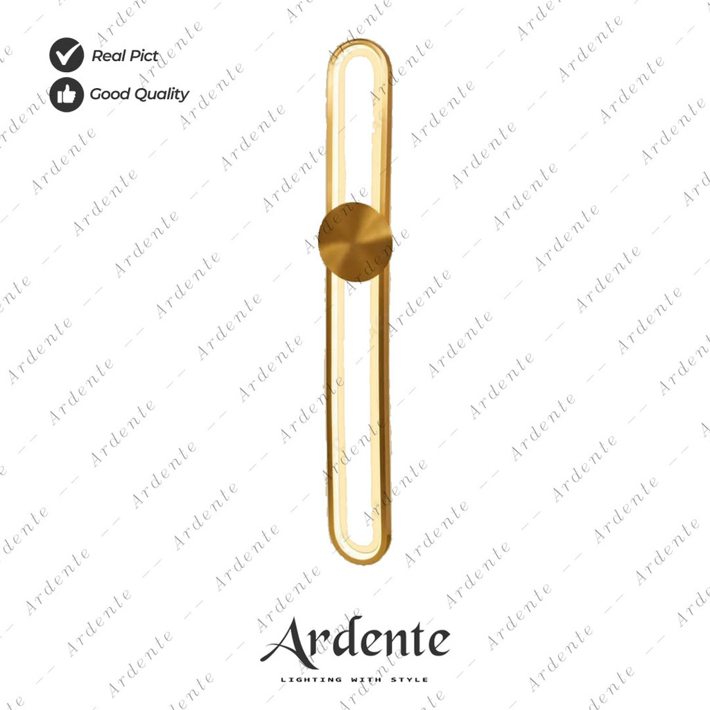 Jual Lampu Dinding/Wall Lamp Modern Brass Ardente 001053 Tinggi 80 cm ...