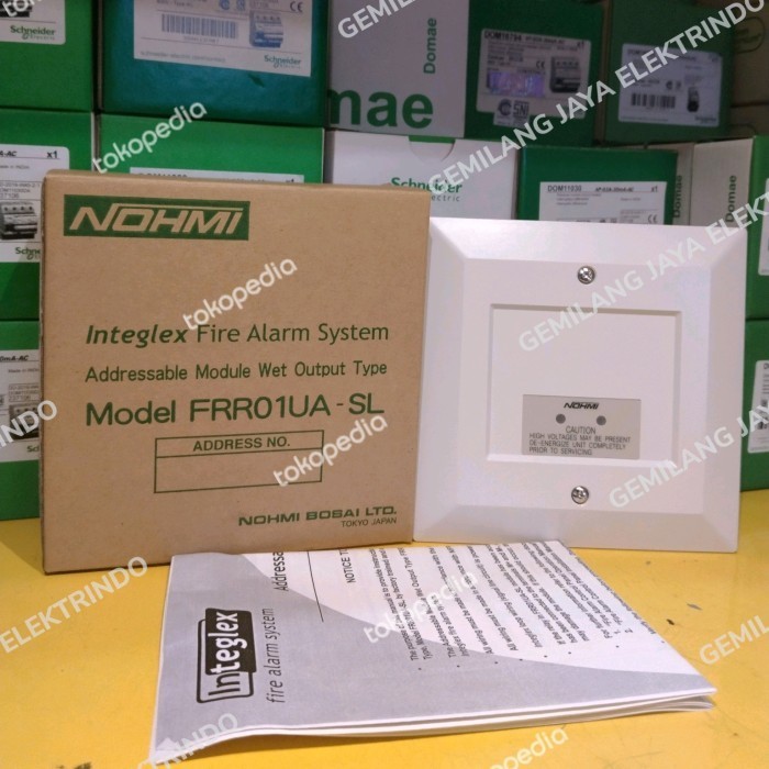 Jual MODUL NOHMI FRR01UA-SL ADDRESSABLE MODULE WET OUTPUT ORIGINAL ...