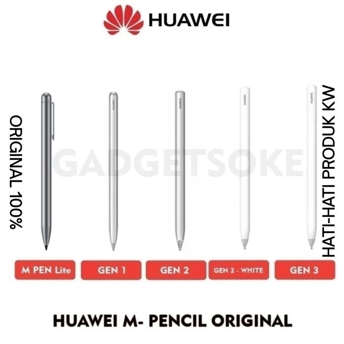 Jual Huawei M PenciL GEN 1 Huawei M PenciL GEN 2 Huawei M PenciL GEN 3 ...