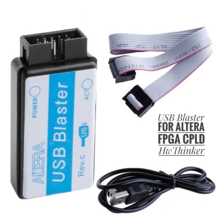 Jual HM27 USB Blaster for ALTERA FPGA and CPLD Downloader Programmer | Shopee Indonesia