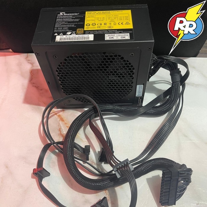 Jual PSU Power Suplay PC Merk Seasonic M12 II Evo Edition 520 Watts 80 ...