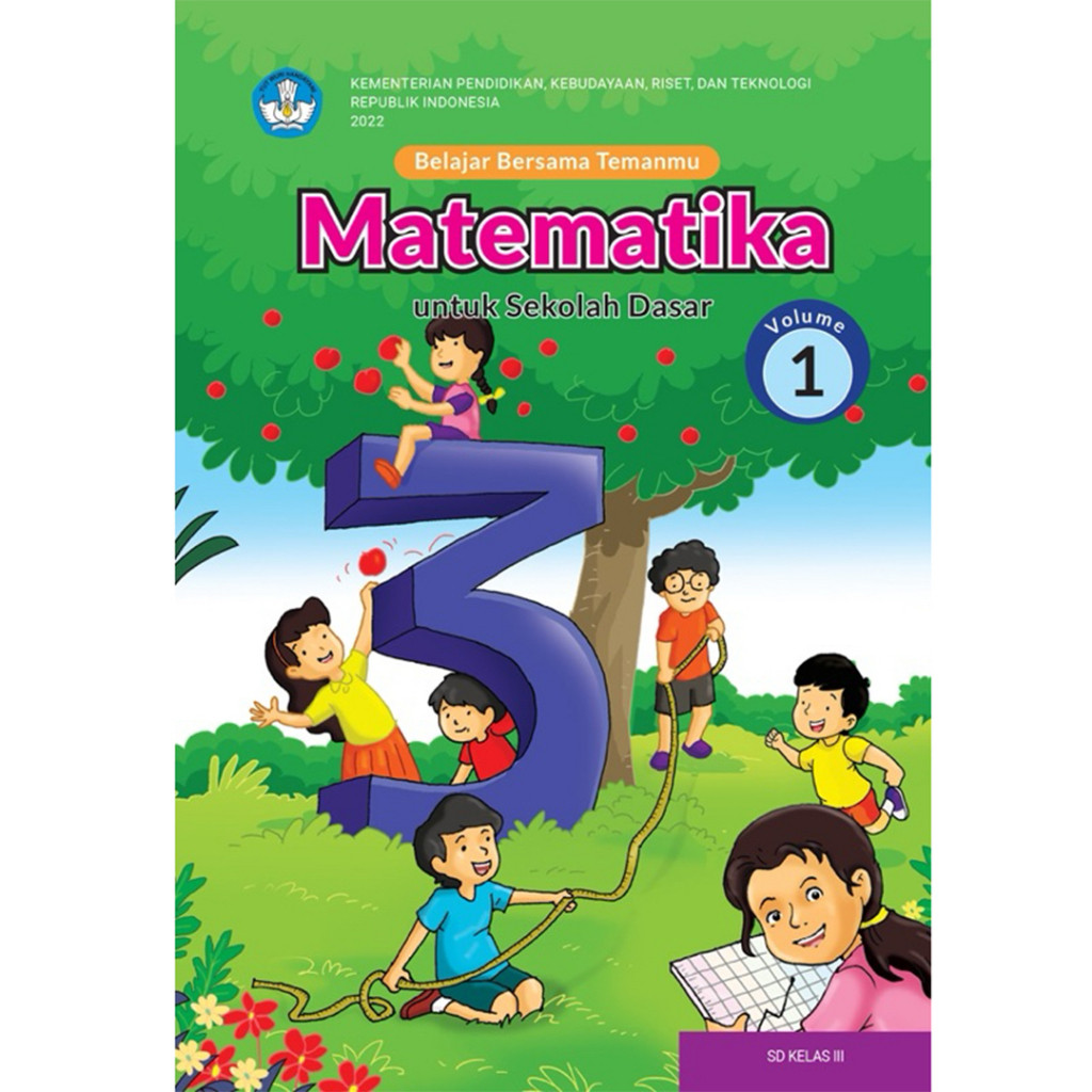 Jual Buku Matematika Kelas 3 SD Volume 1 - Kurikulum Merdeka | Shopee Indonesia