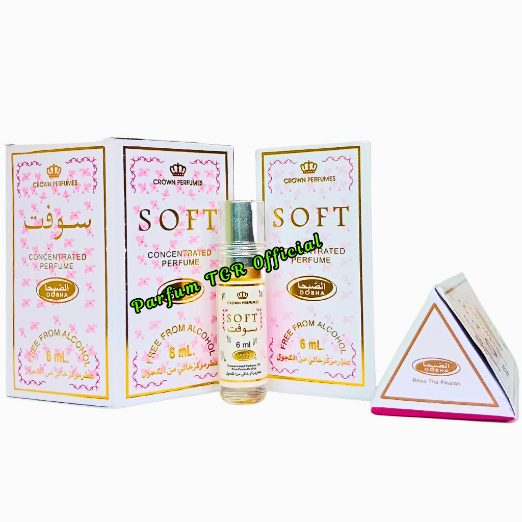 Jual PTO - Parfum SOFT DOBHA 6ml Roll On Non Alkohol Perfume Arab EDP ...