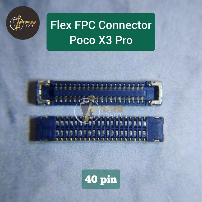 Jual IP01 Socket Konektor FPC Flex Poco X3 Pro Original Soket Connector ...
