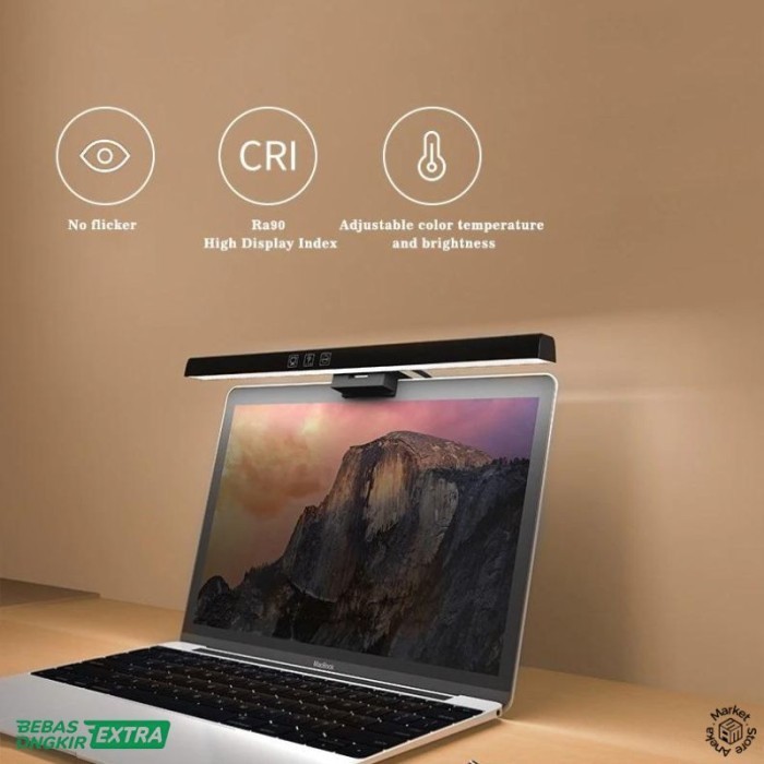 Jual Lampu Monitor LED Screenbar Clip Hanging Lamp Eye Protection Tri ...