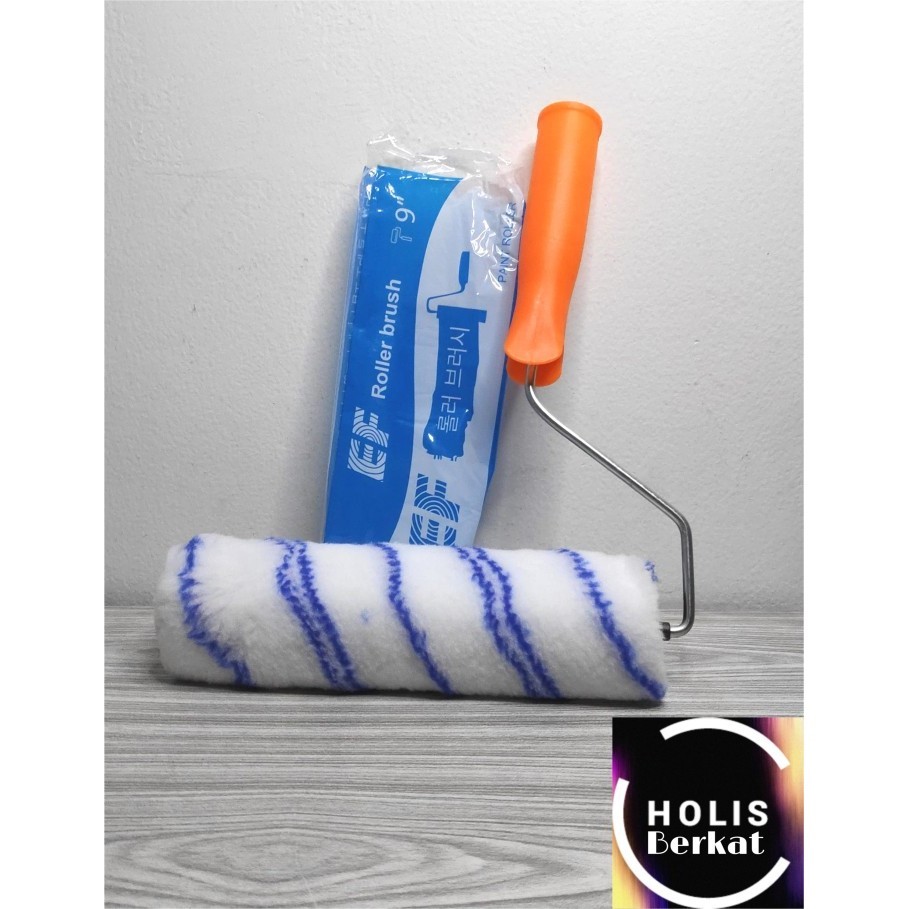 Jual EF Roller Brush / Rol Cat Besar 9 Inch / Kuas Cat Bulu Roll Tembok ...