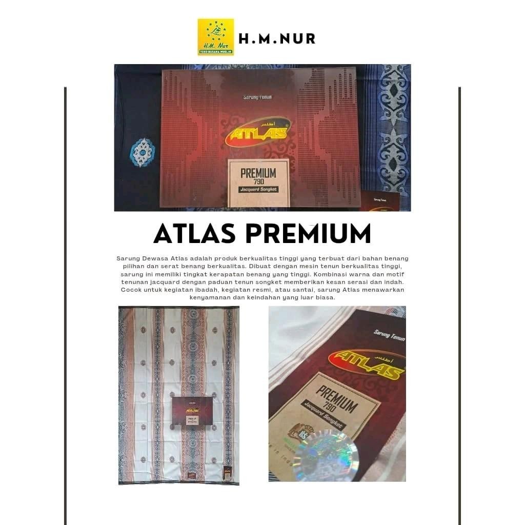 Jual Sarung Atlas Premium 790 Jacquard Songket ORI - Kain Pria Muslim Dewasa Jaguar Elegan ...
