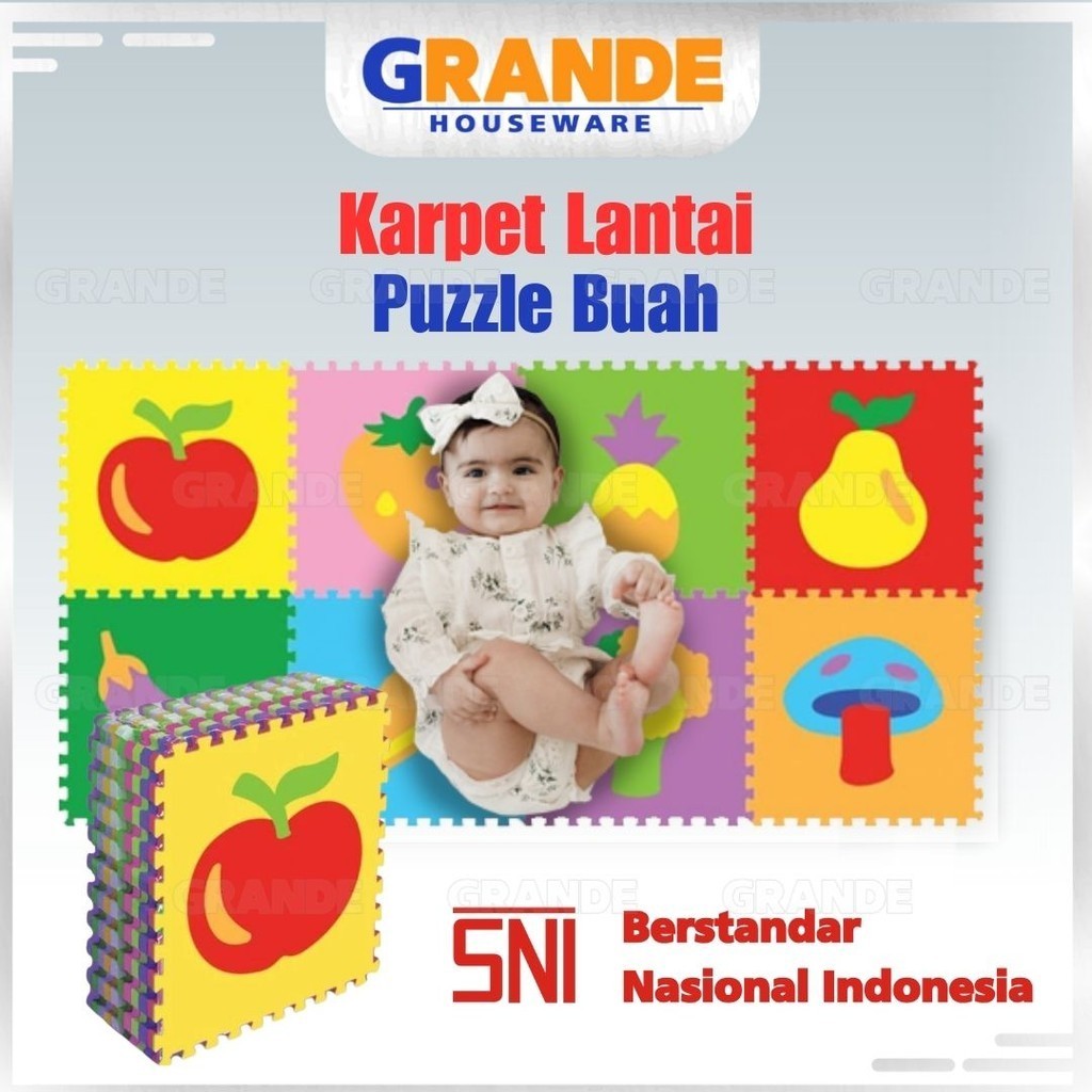 Jual Karpet Gambar Buah Series Matras Anak Edisi Buah Karpet Lantai ...