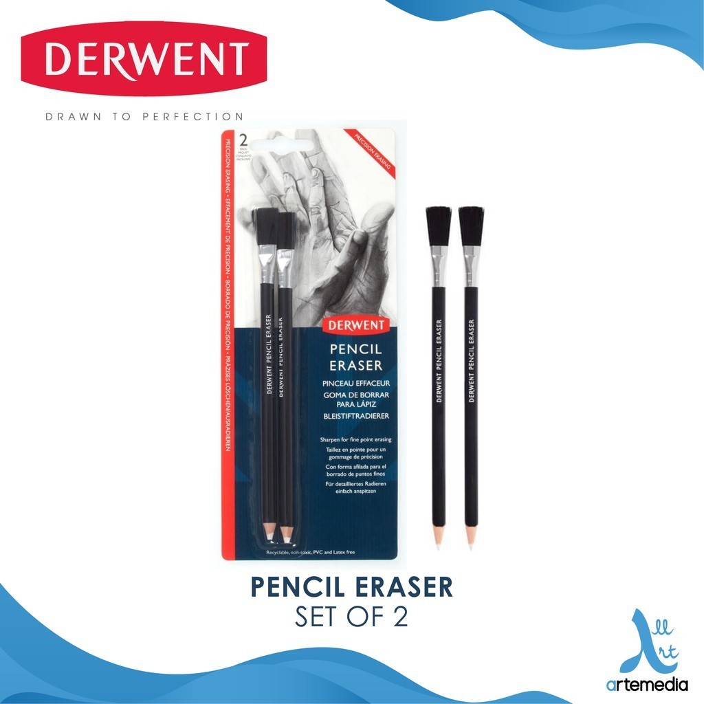 Jual Derwent Eraser Pencil Set of 2 – Penghapus Pensil Premium dengan ...