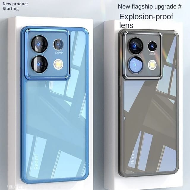 Jual Soft Case POCO X6 / X6 PRO 5G Lens Jacket Transparent Cover Back ...