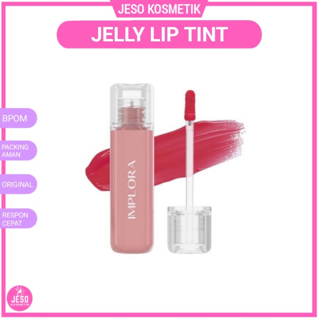 Jual JESO - ️️ IMPLORA JELLY TINT/LIPTINT (BPOM) | Jesoo Kosmetik ...