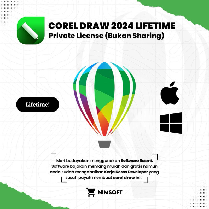 Jual CORELDRAW GRAPHICS SUITE 2024 - LIFETIME ORIGINAL 100% | Shopee Indonesia
