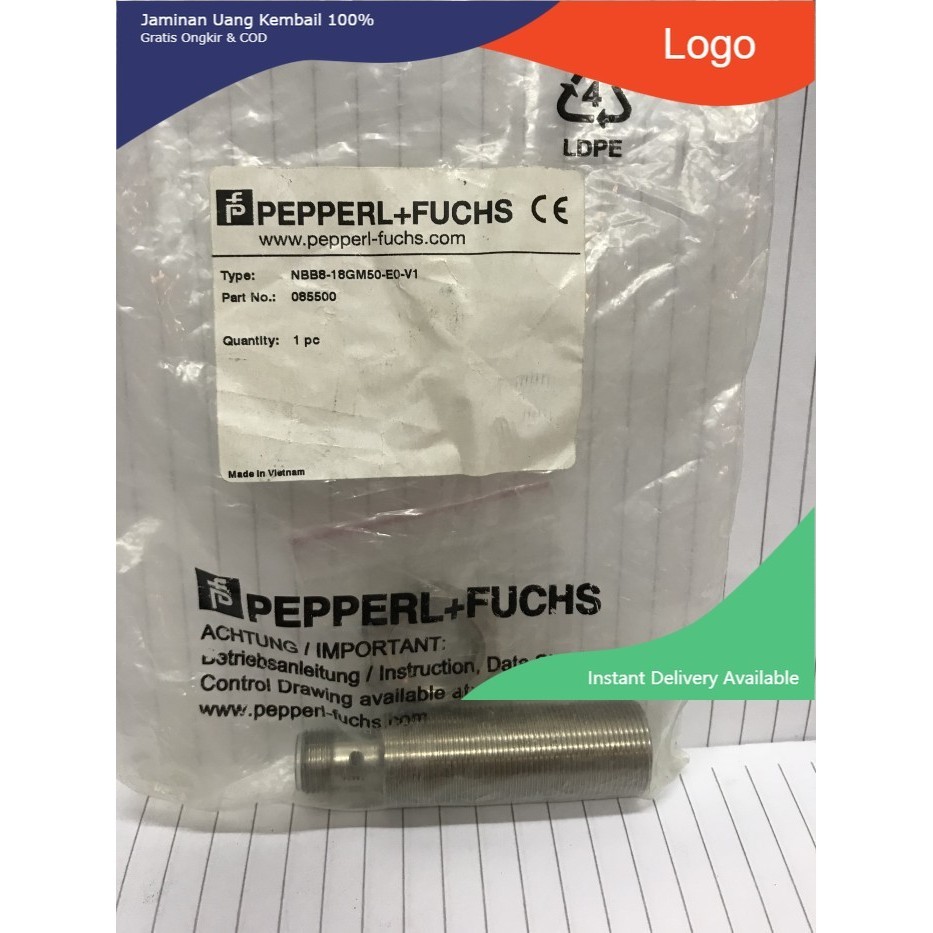Jual Proximity Sensor Pepperl Fuchs Nbb8 18gm50 Eo V1 Shopee Indonesia