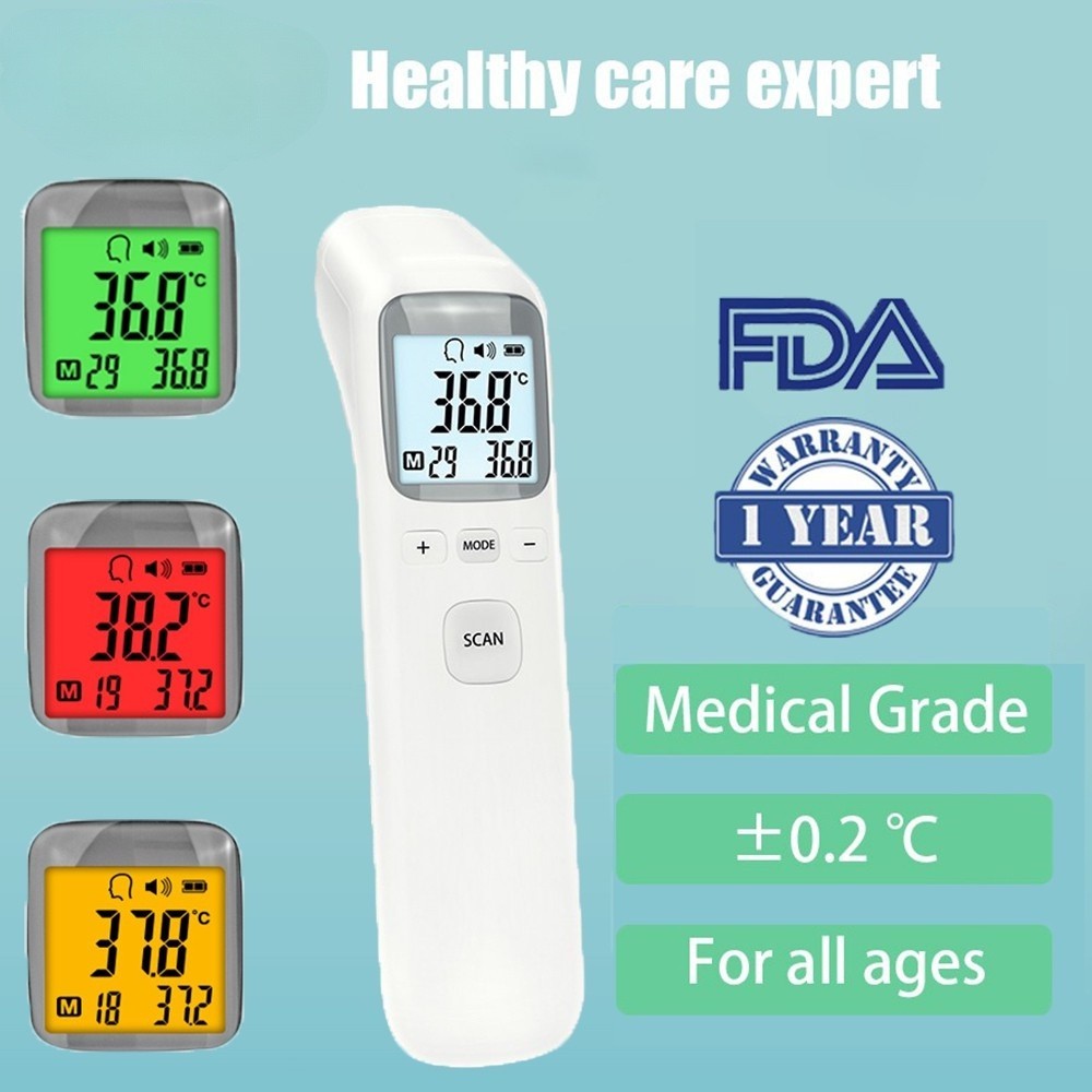 Jual Termometer suhu badan bayi murah suhu telinga non kontak ...
