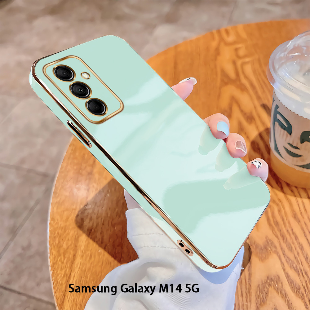 Jual Casing Untuk Samsung Galaxy M54 M14 M53 M34 5G Luxury Plating TPU ...