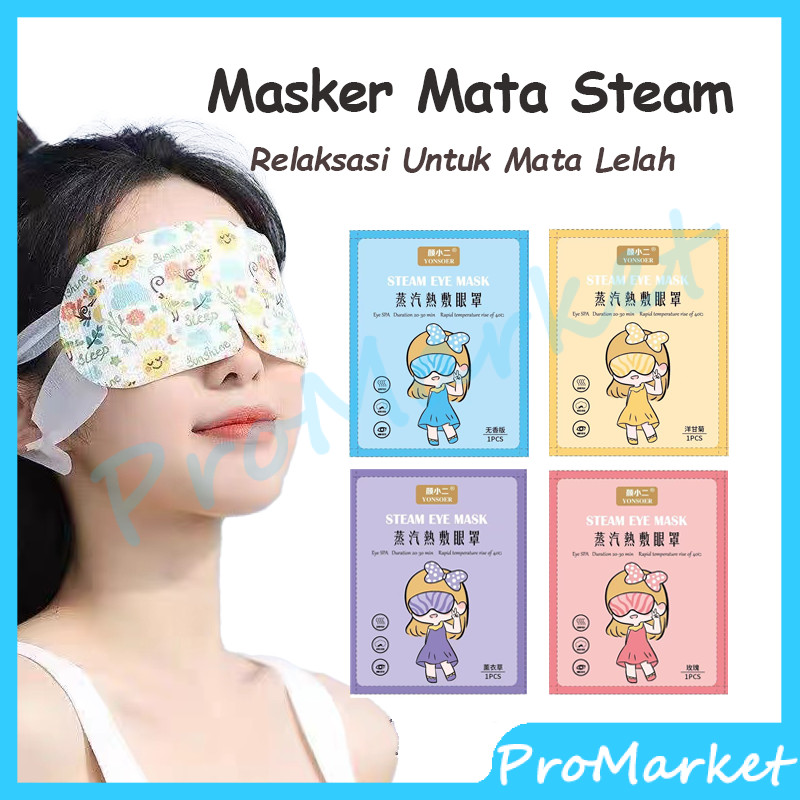 Jual Steam Eye Mask Masker Mata Uap Kompes Mata Lelah / Relax Eye Mask ...