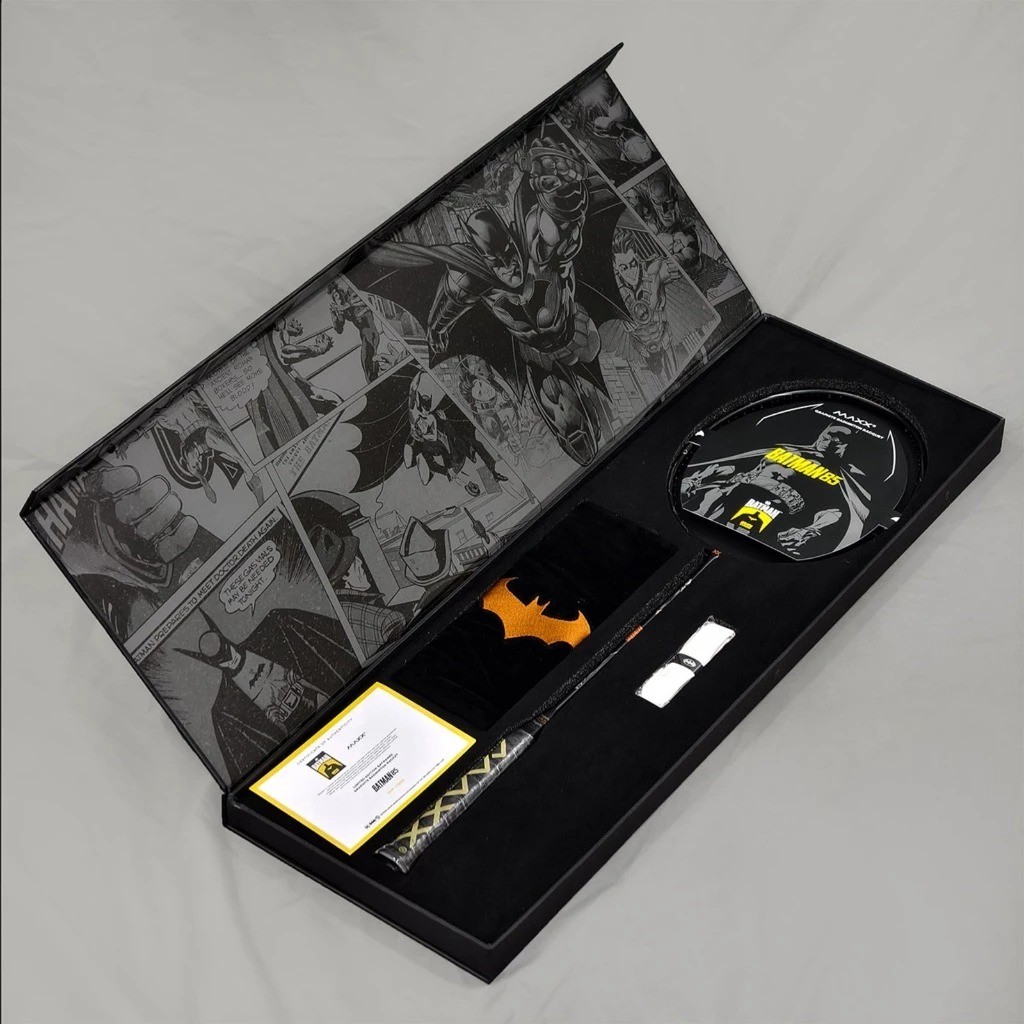 Jual MAXX RAKET BULUTANGKIS BATMAN 85 BLACK LIMITED EDITION ORIGINAL ...