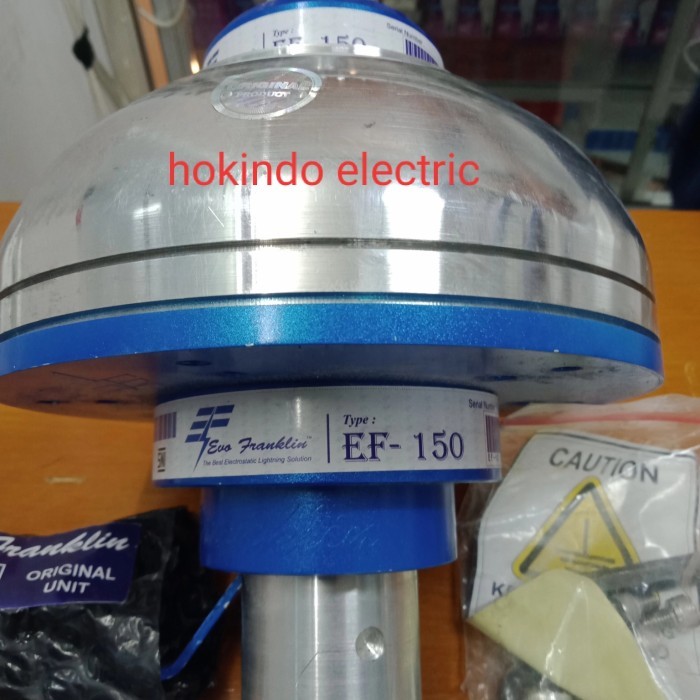 Jual PENANGKAL PETIR EVO FRANKLIN EF 150 ANTI PETIR RADIUS 150MTR ORIGINAL | Shopee Indonesia
