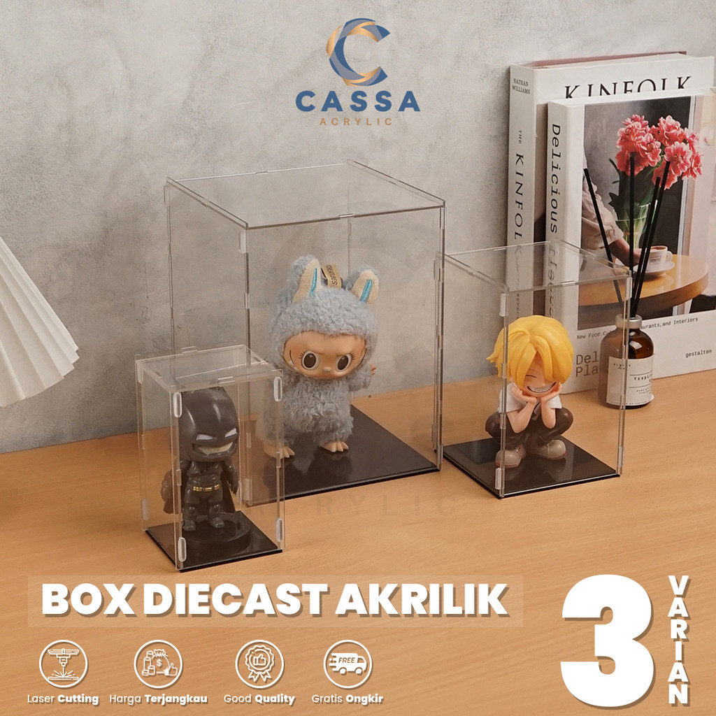 Jual Box Action Figure / Acrylic Box Diecast / Box Display Pajangan ...