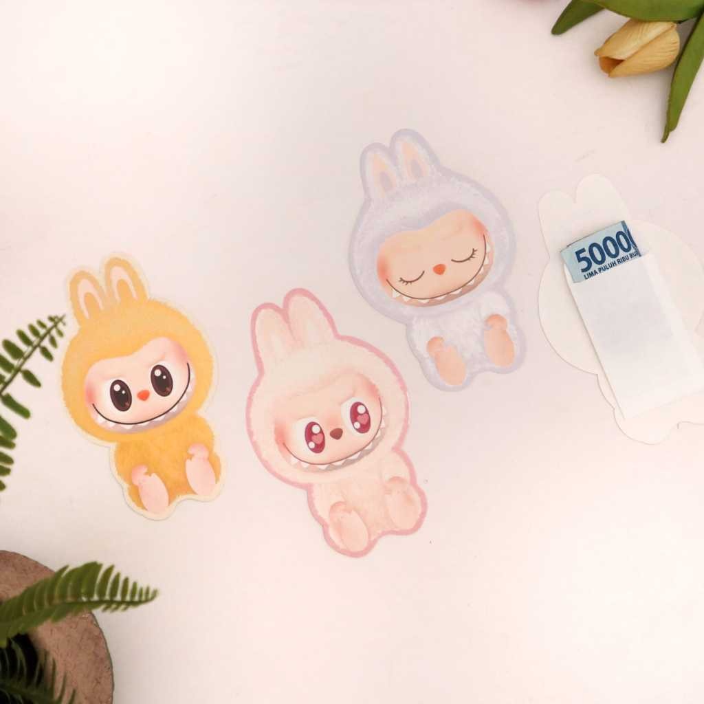 Jual Amplop Lebaran 3D Labubu / Amplop Labubu 3D Idul Fitri 2025 ...
