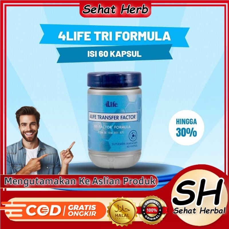 Jual 4Life 60 Kapsul Suplemen Kekebalan Imunitas Tubuh 4LIFE TRANSFER ...