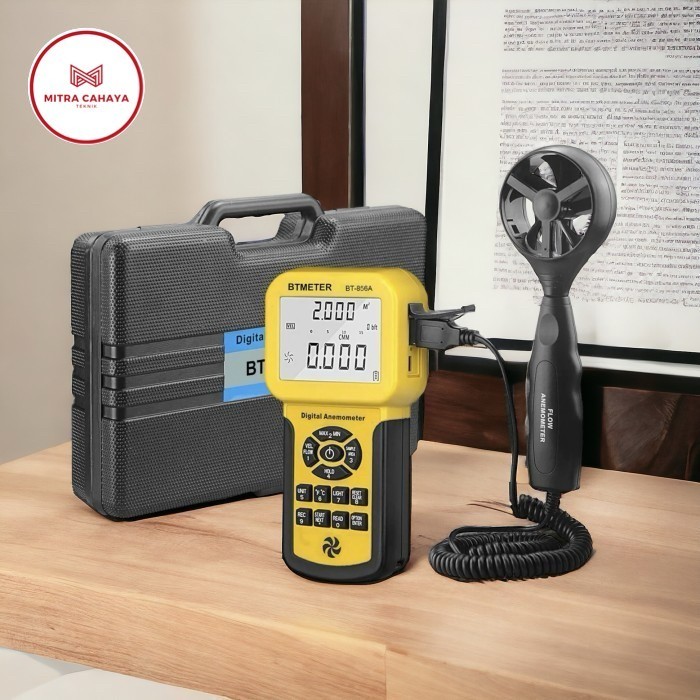 Jual Anemometer HOLDPEAK HP856A Data Logger Velocity Air Flow Wind ...