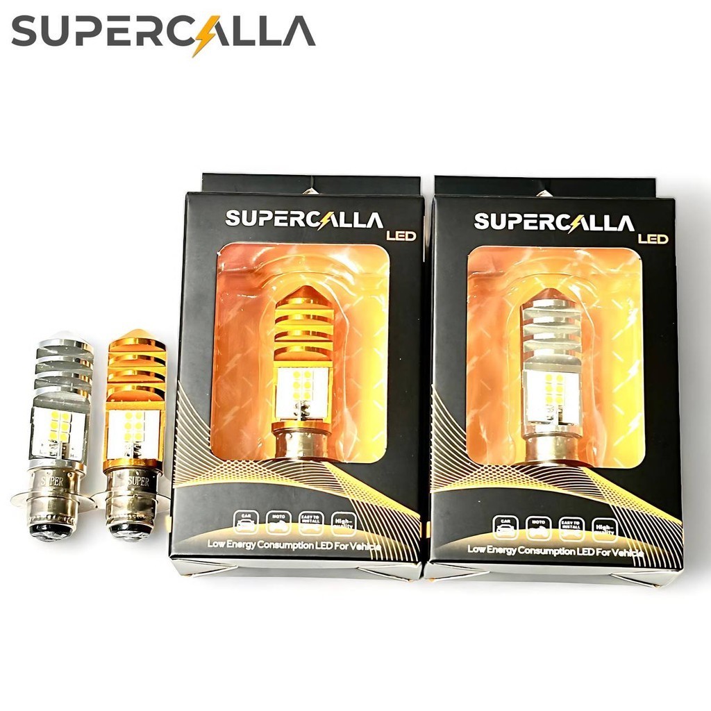 Jual Supercalla Lampu Motor H6 AC DC / Lampu Depan Utama Motor 16 Mata ...