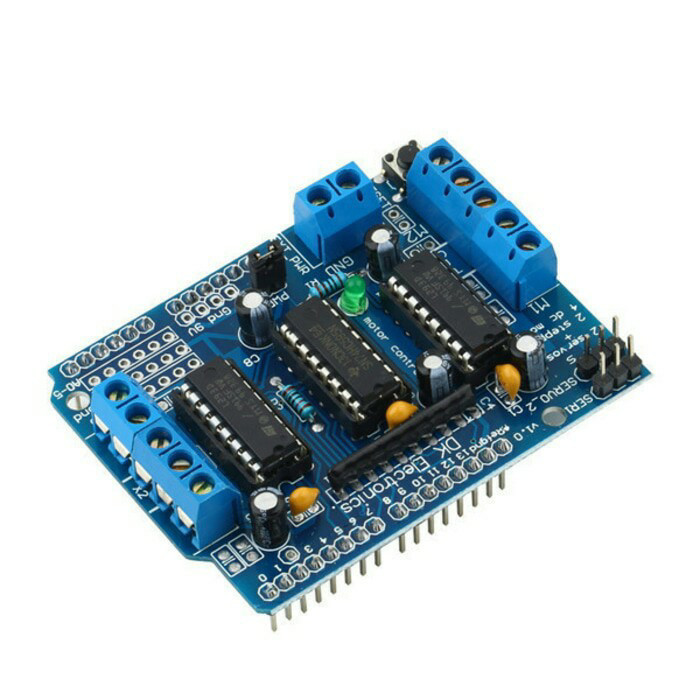 Jual L293 L293D MOTOR DRIVER SHIELD FOR ARDUINO Mega UNO AG08 Original ...