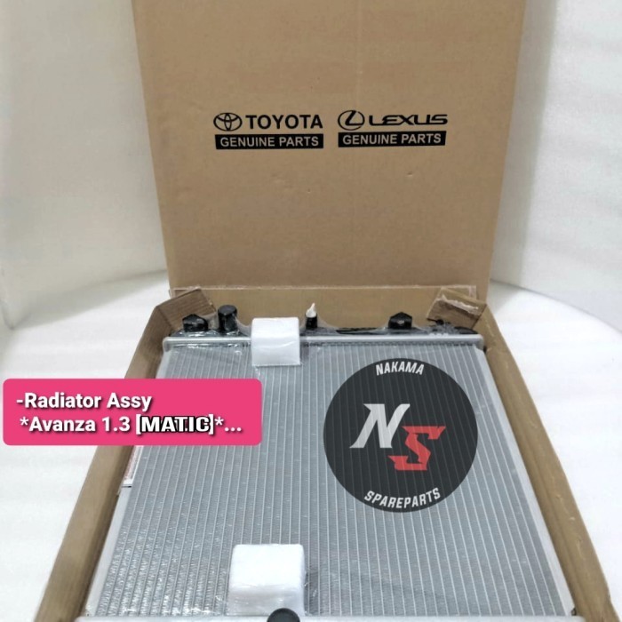 Jual Radiator assy avanza 1.3 / 1.300Cc matic asli original | Shopee ...