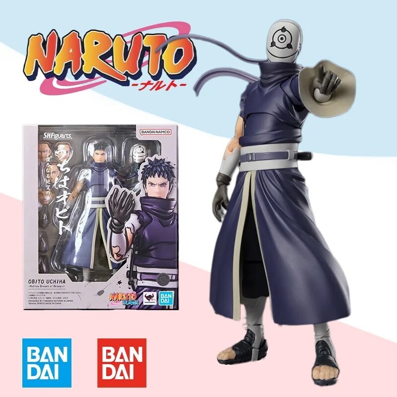 Jual Bandai Original box S.H.Figuarts SHF Naruto OBITO UCHIHA full ...