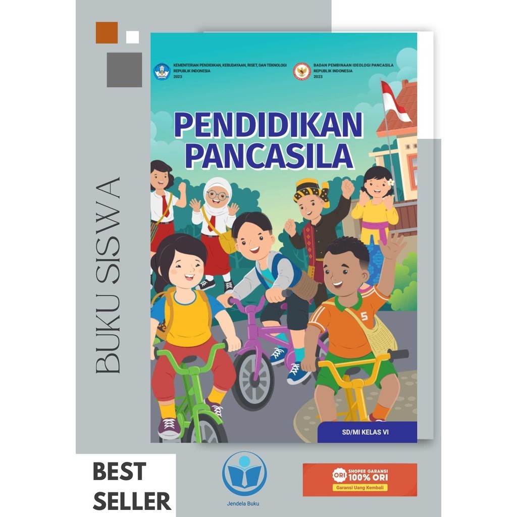 Jual Buku Paket Siswa PPKN Kelas 6 SD Kurikulum Merdeka TERBARU 2024 | Shopee Indonesia